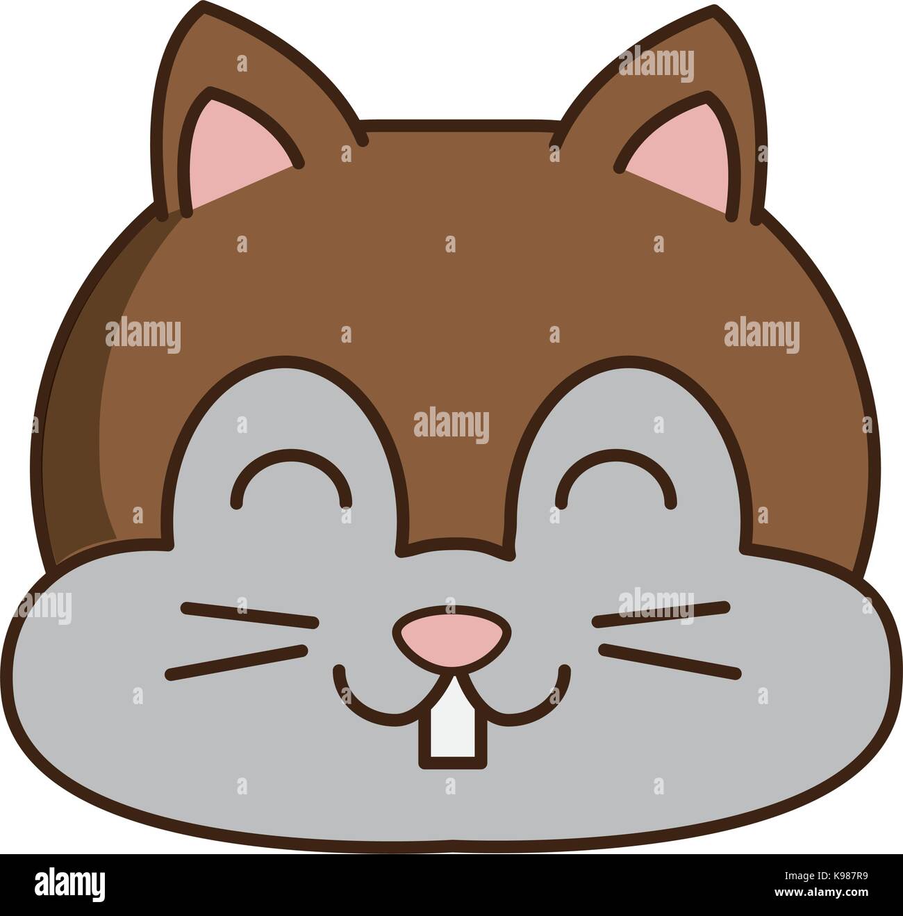cute squirrel icon Stock Vector Image & Art - Alamy