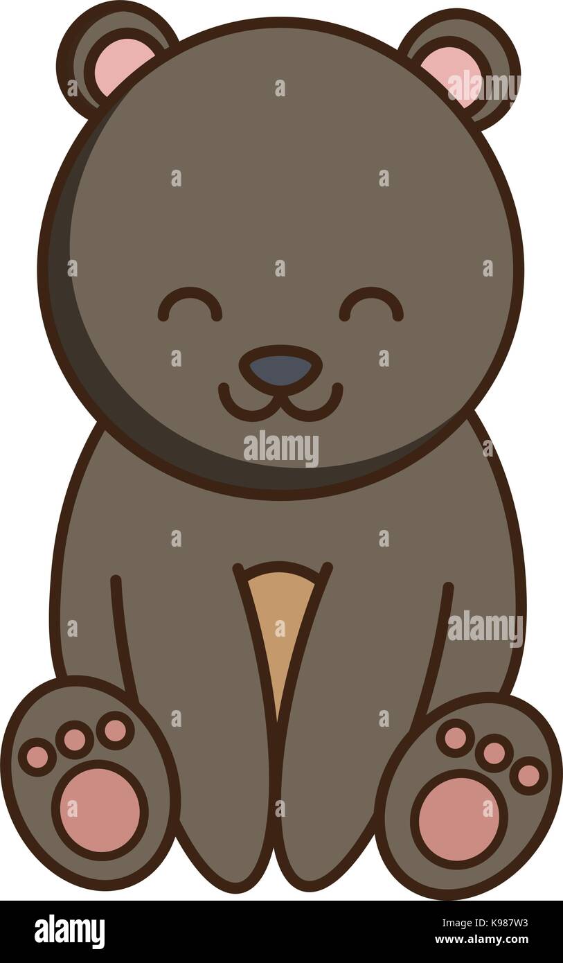 cute bear icon Stock Vector Image & Art - Alamy