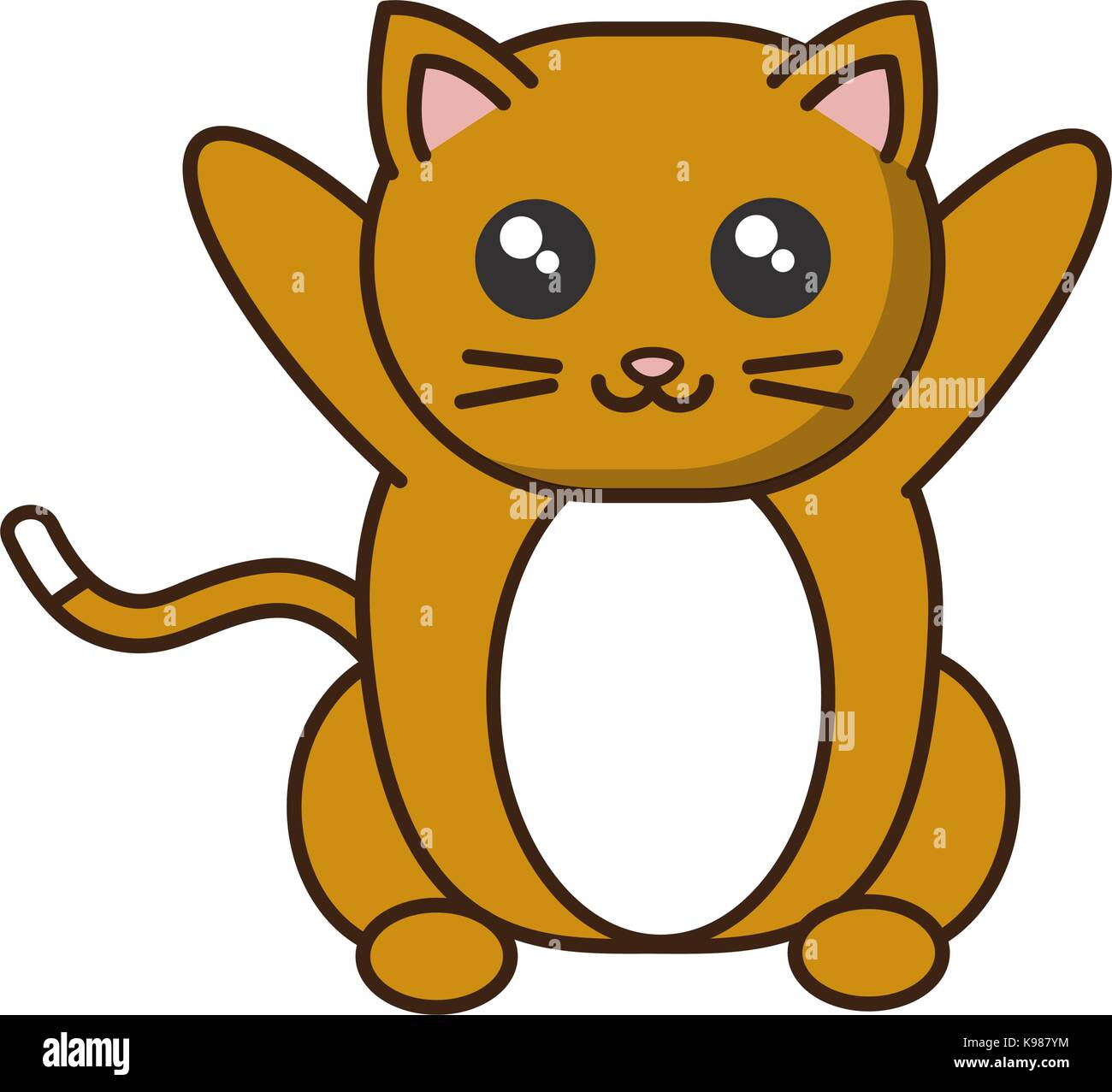 cute cat icon Stock Vector Image & Art - Alamy