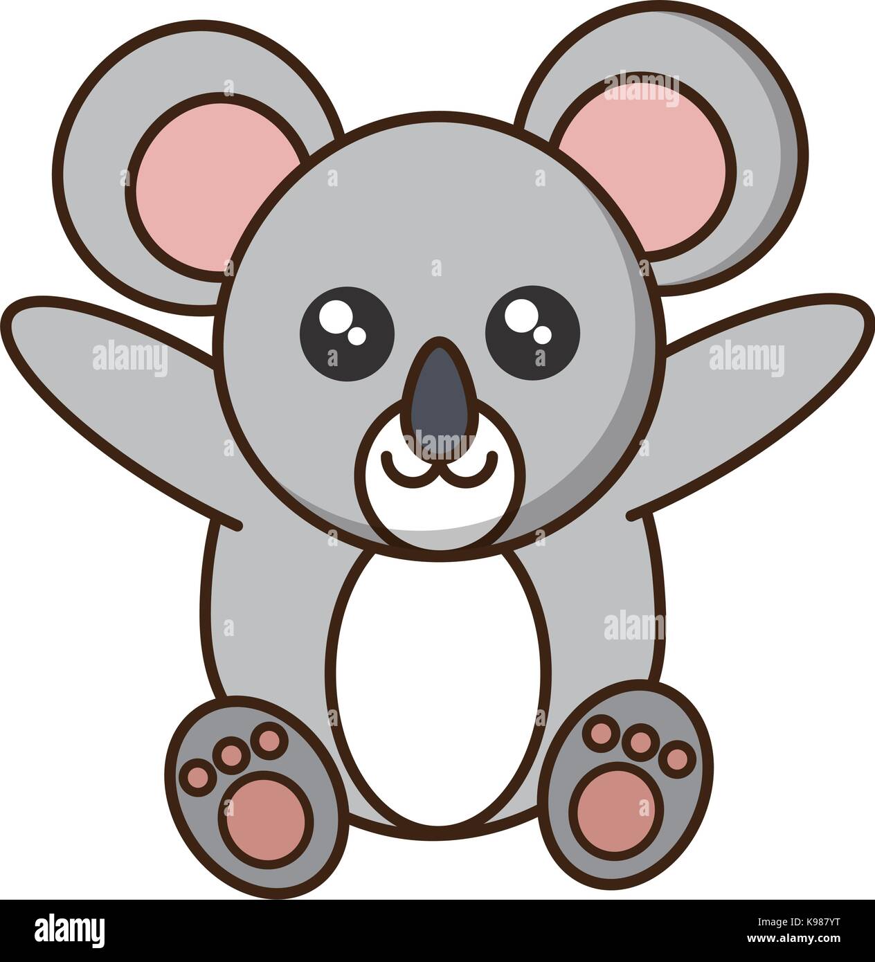 cute koala icon Stock Vector Image & Art - Alamy