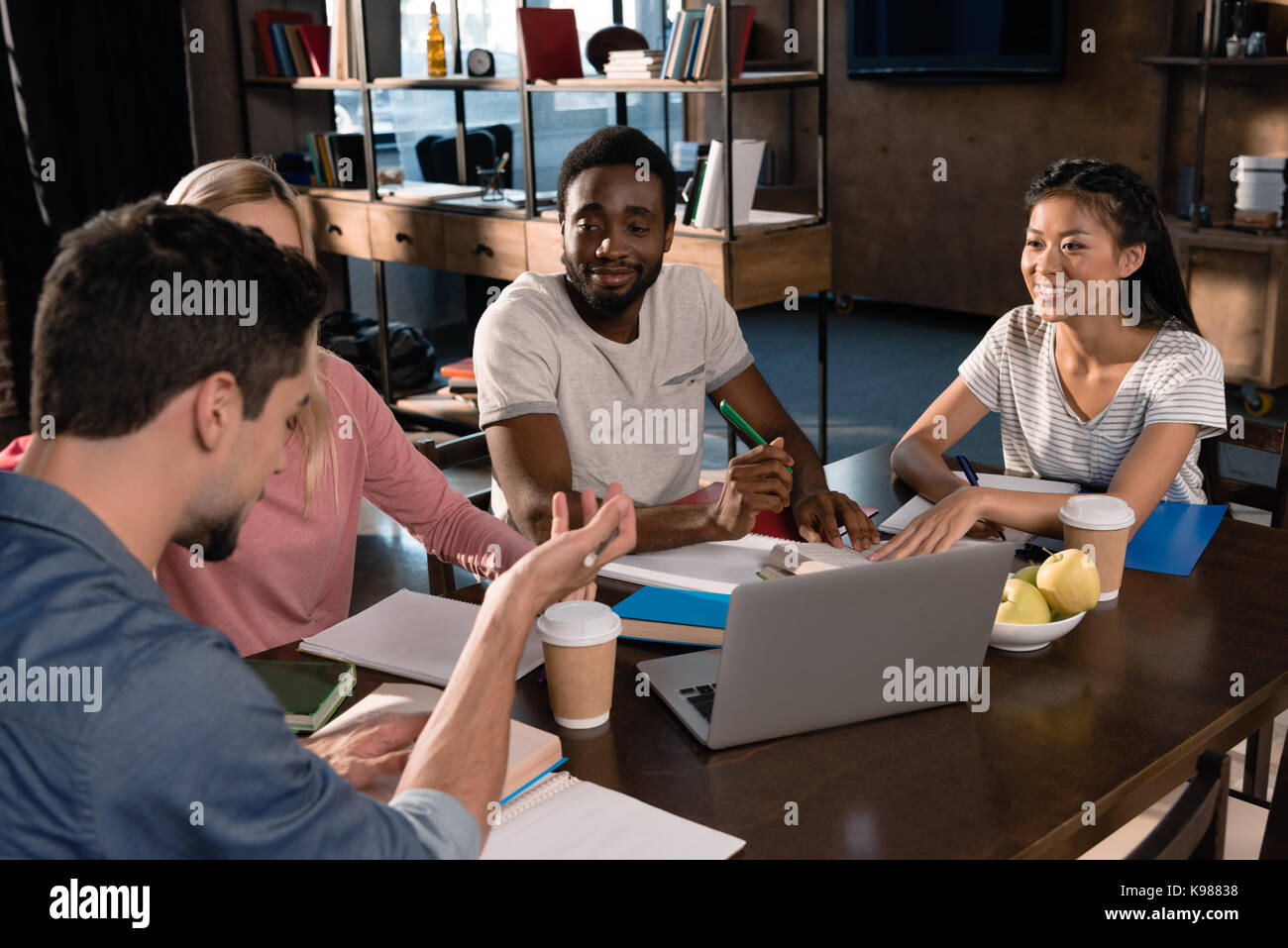 multiethnic students studying together Stock Photo - Alamy multiethnic students studying together Stock Photo - Alamy