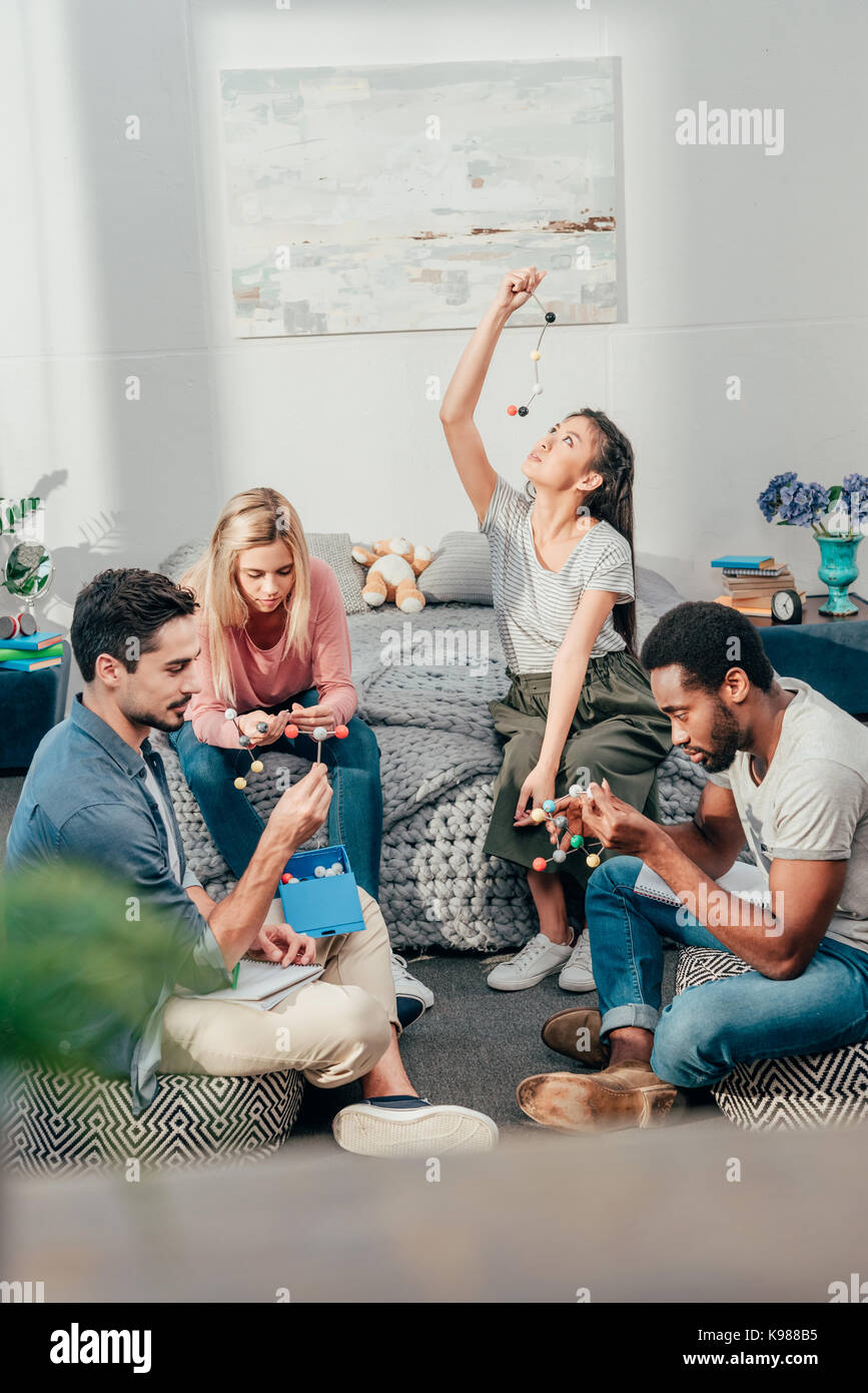 students studying at home Stock Photo - Alamy