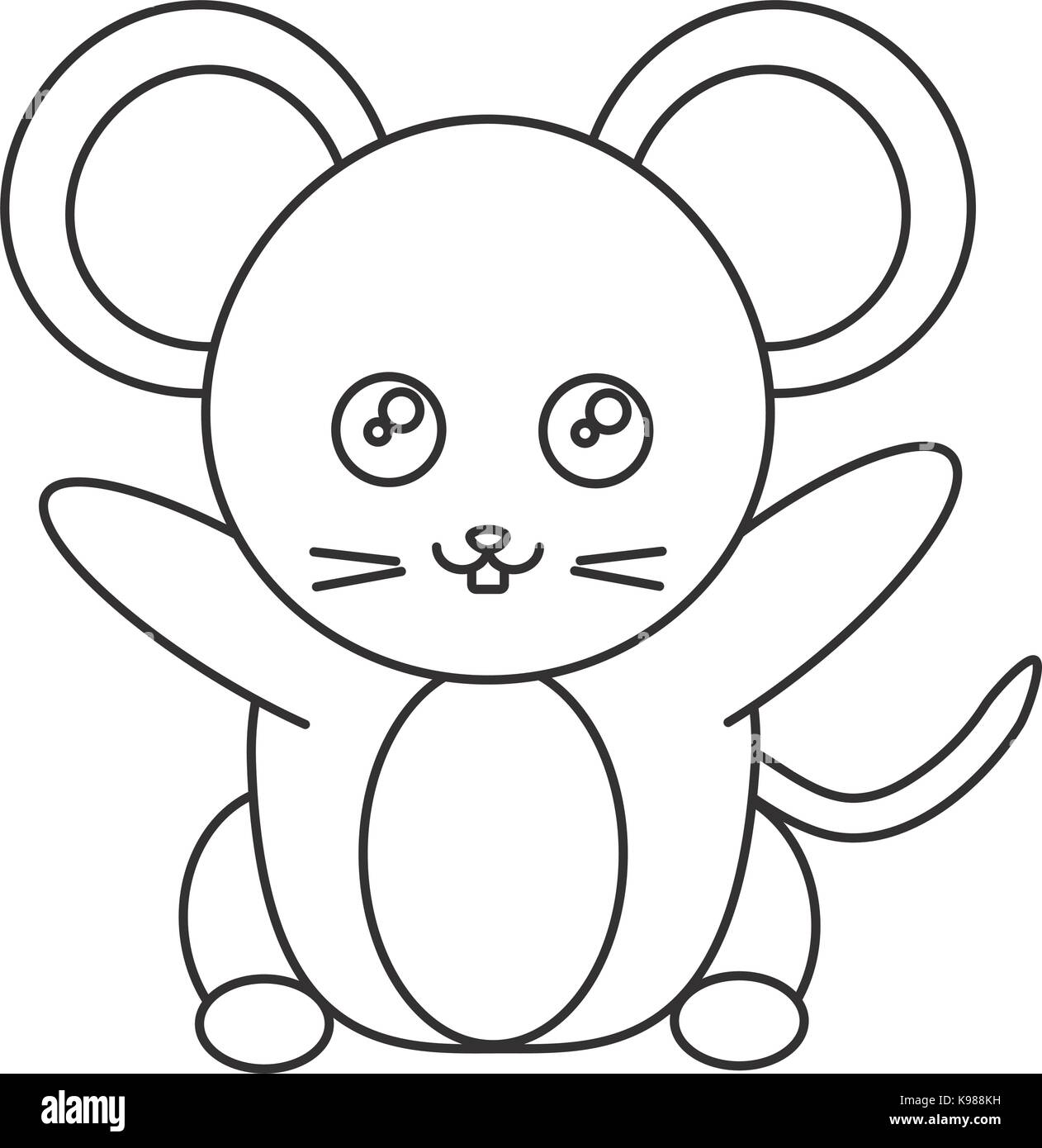 cute mouse icon Stock Vector Image & Art - Alamy