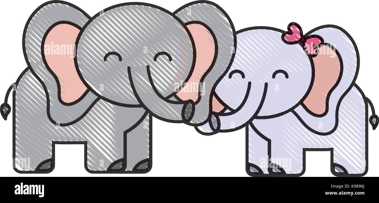 cute elephant icon Stock Vector Image & Art - Alamy