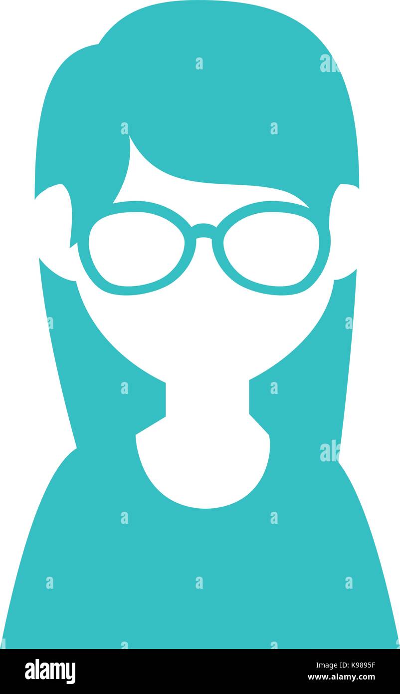 beautiful woman avatar character vector illustration design Stock ...