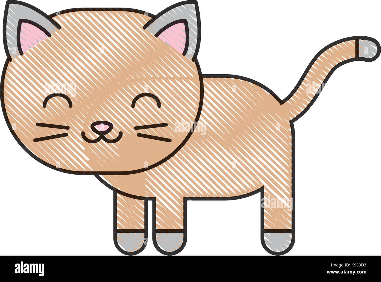 cute cat icon Stock Vector Image & Art - Alamy