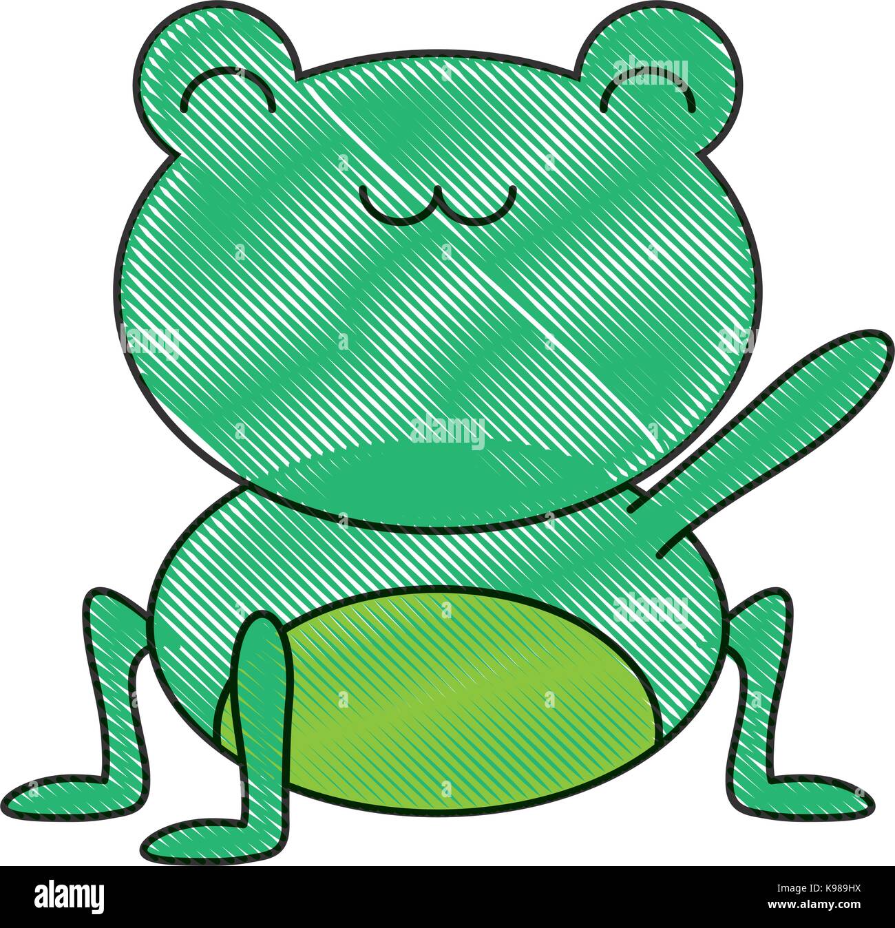 cute frog icon Stock Vector Image & Art - Alamy