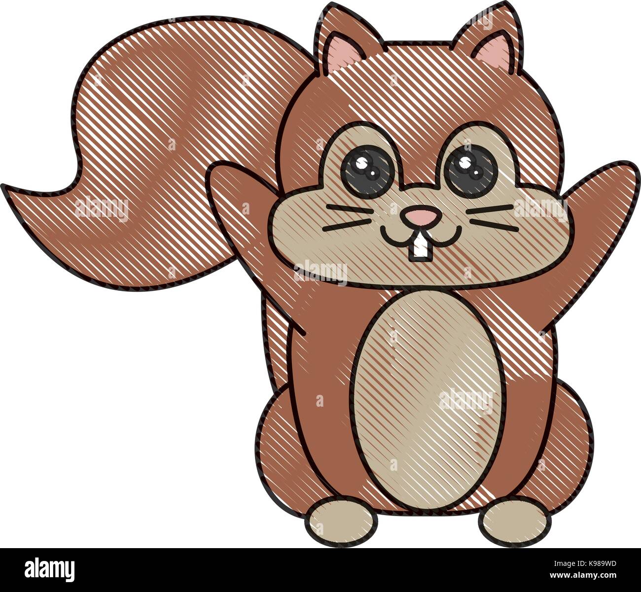 cute squirrel icon Stock Vector Image & Art - Alamy