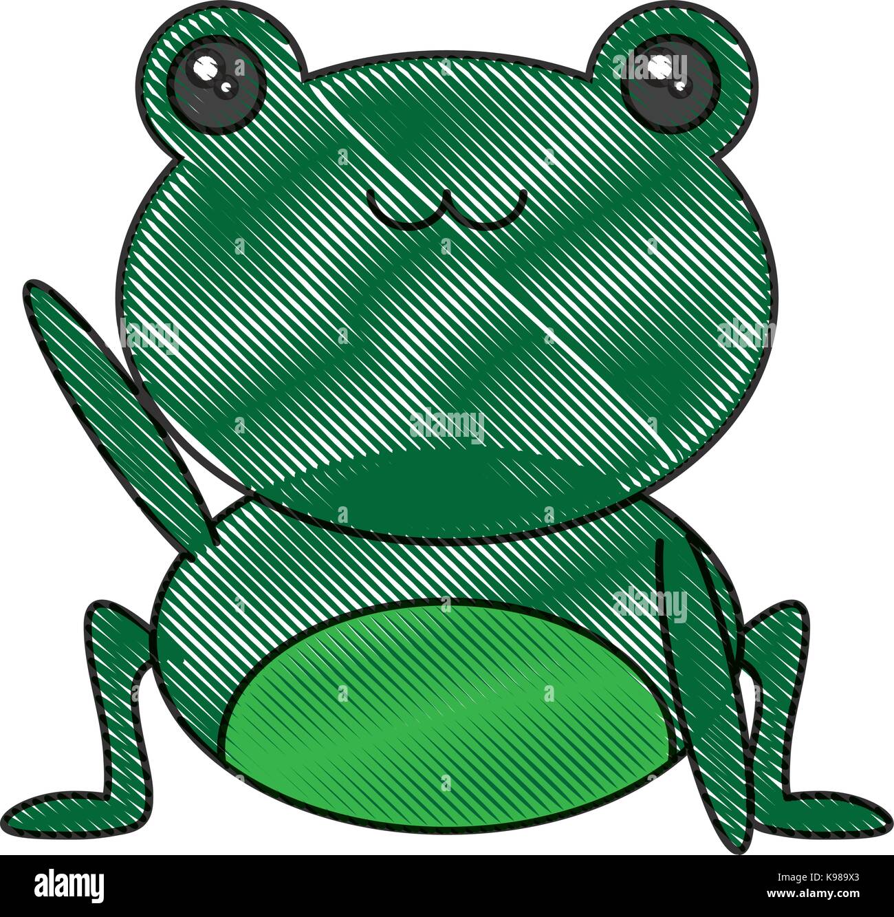 cute frog icon Stock Vector Image & Art - Alamy
