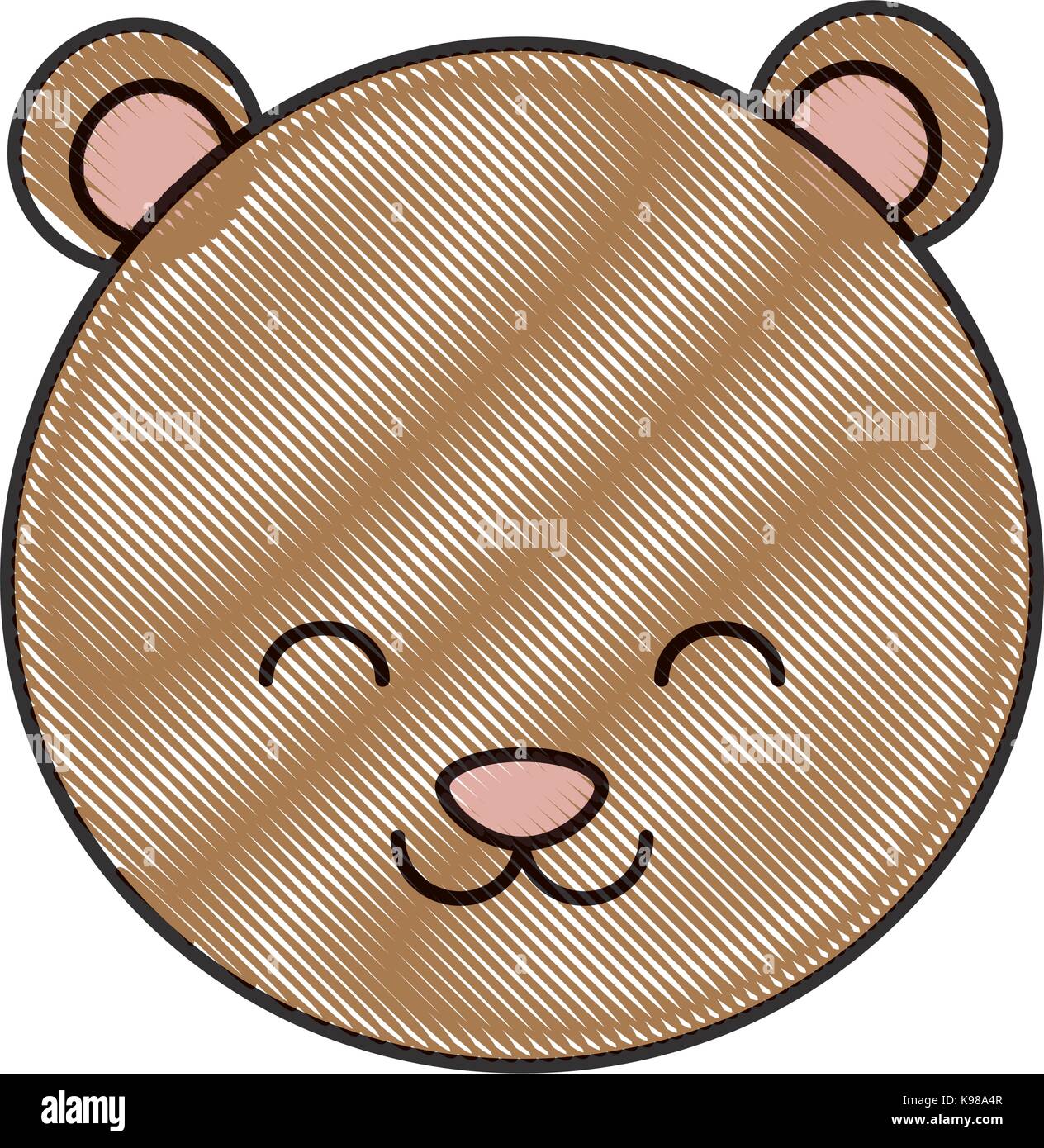 cute bear icon Stock Vector Image & Art - Alamy