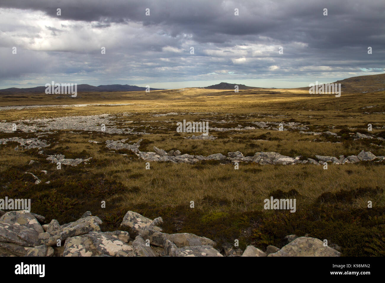 Falkland Islands Landscape Stock Photo - Alamy