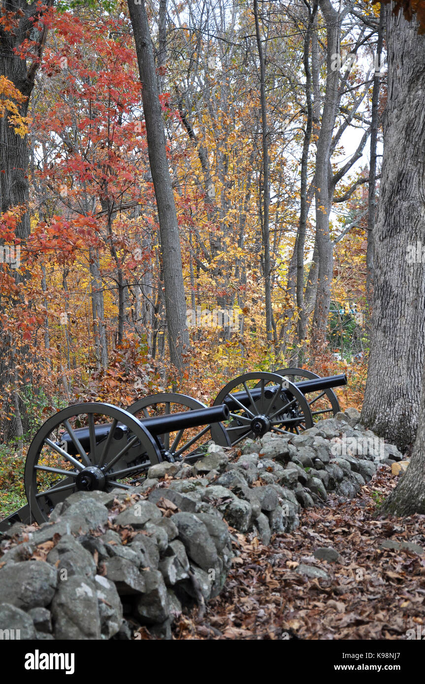 Fall foliage seminary ridge gettysburg hi-res stock photography and ...