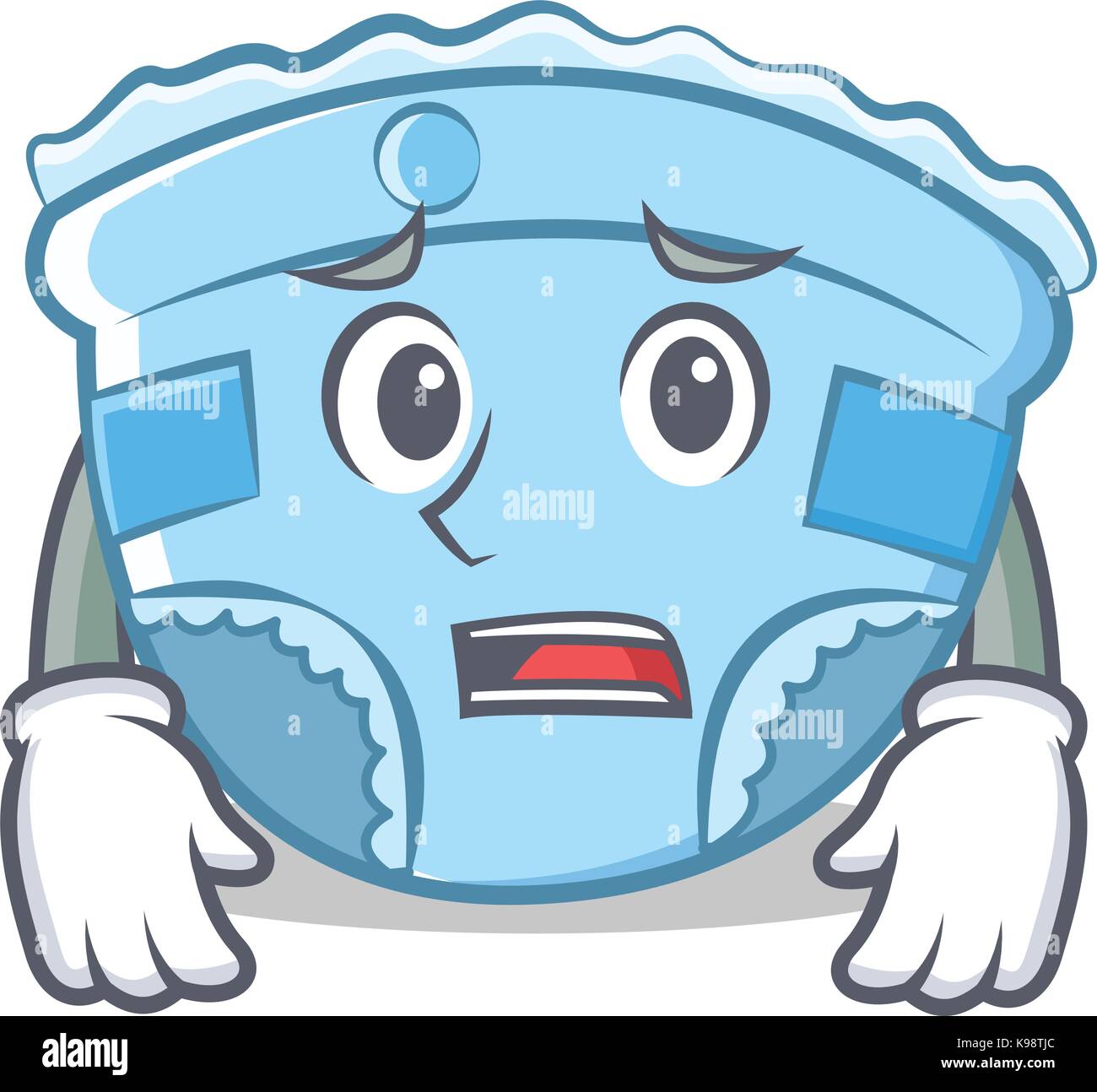 Baby afraid Stock Vector Images - Alamy