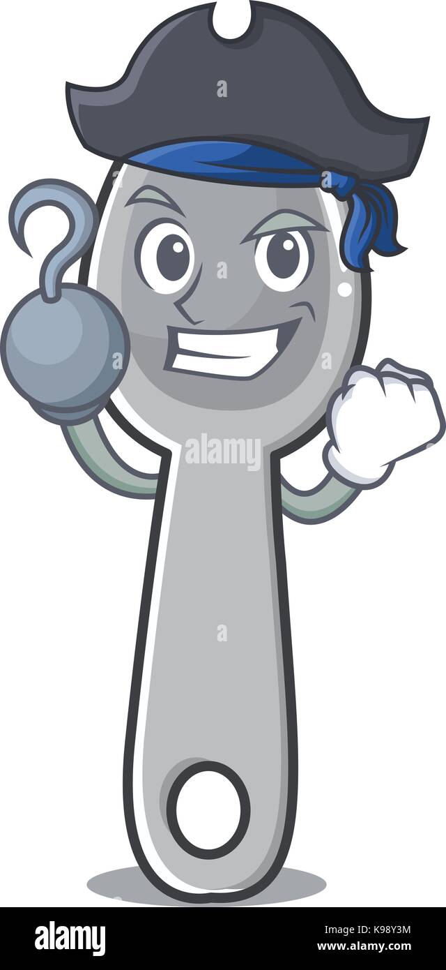 Pirate spoon character cartoon style Stock Vector Image & Art - Alamy