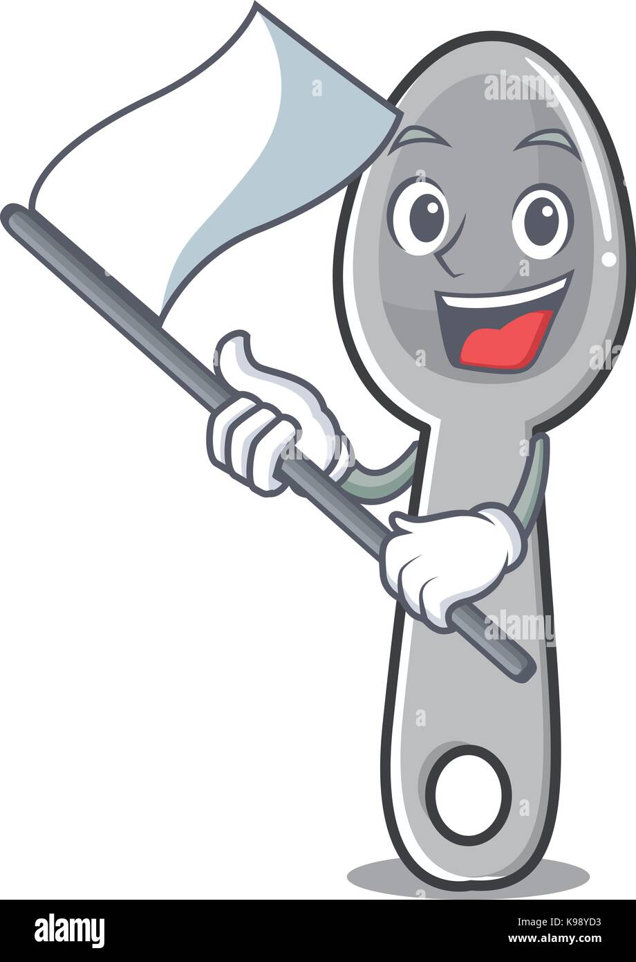 Folding of the flag Cut Out Stock Images & Pictures - Alamy