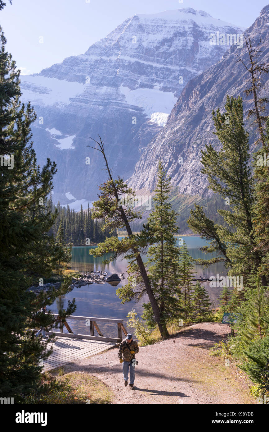 Edith Cavell Mountain in Jasper Alberta Canada Stock Photo - Alamy
