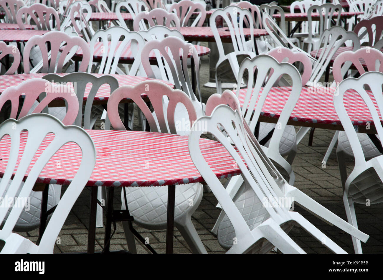 Rainy Day at the Cafe Stock Photo - Alamy
