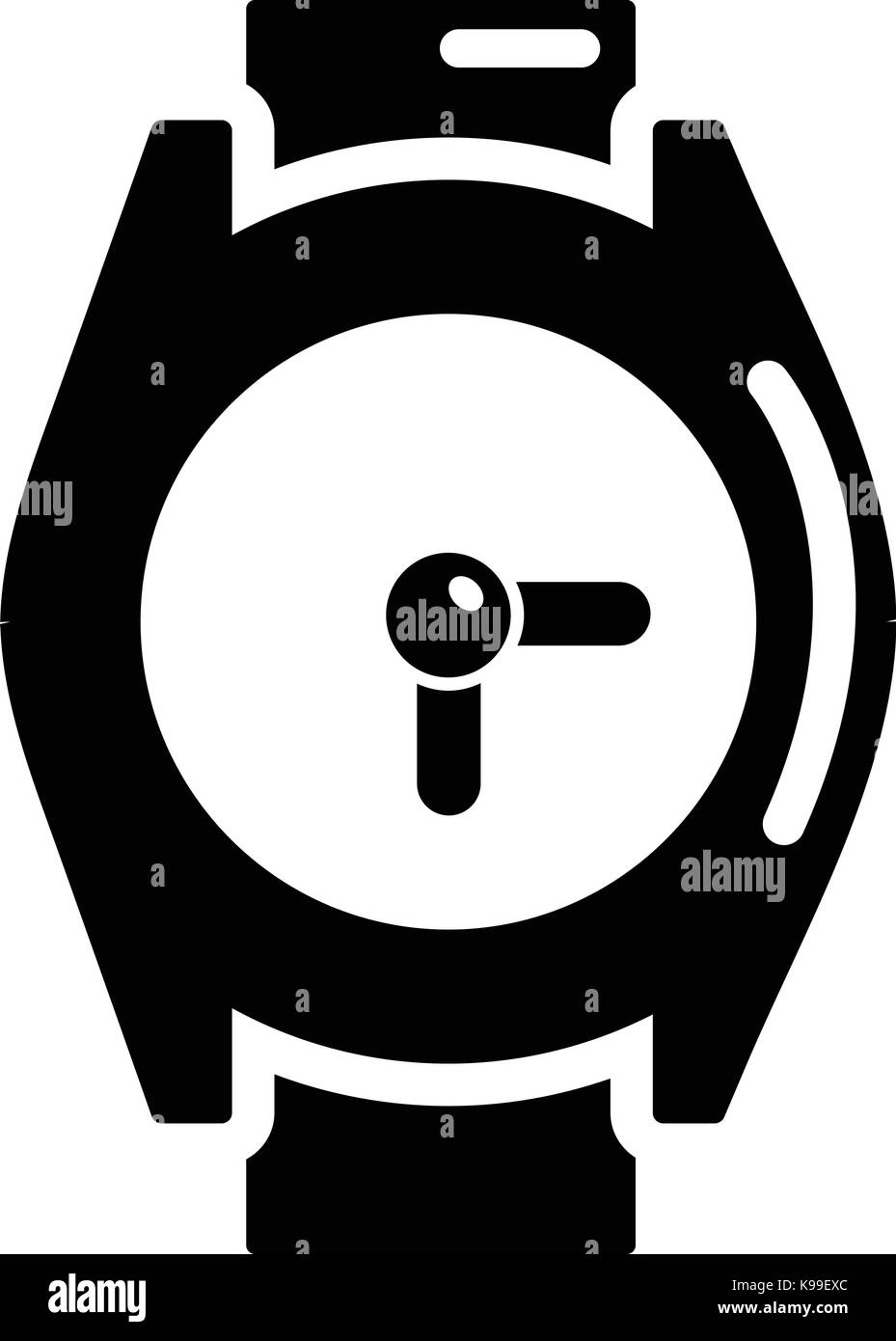 Hand watch icon , simple style Stock Vector Image & Art - Alamy