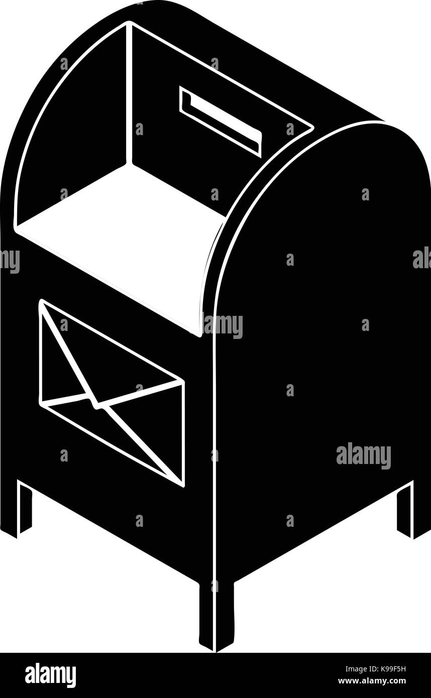 Street postbox icon, simple style Stock Vector Image & Art - Alamy