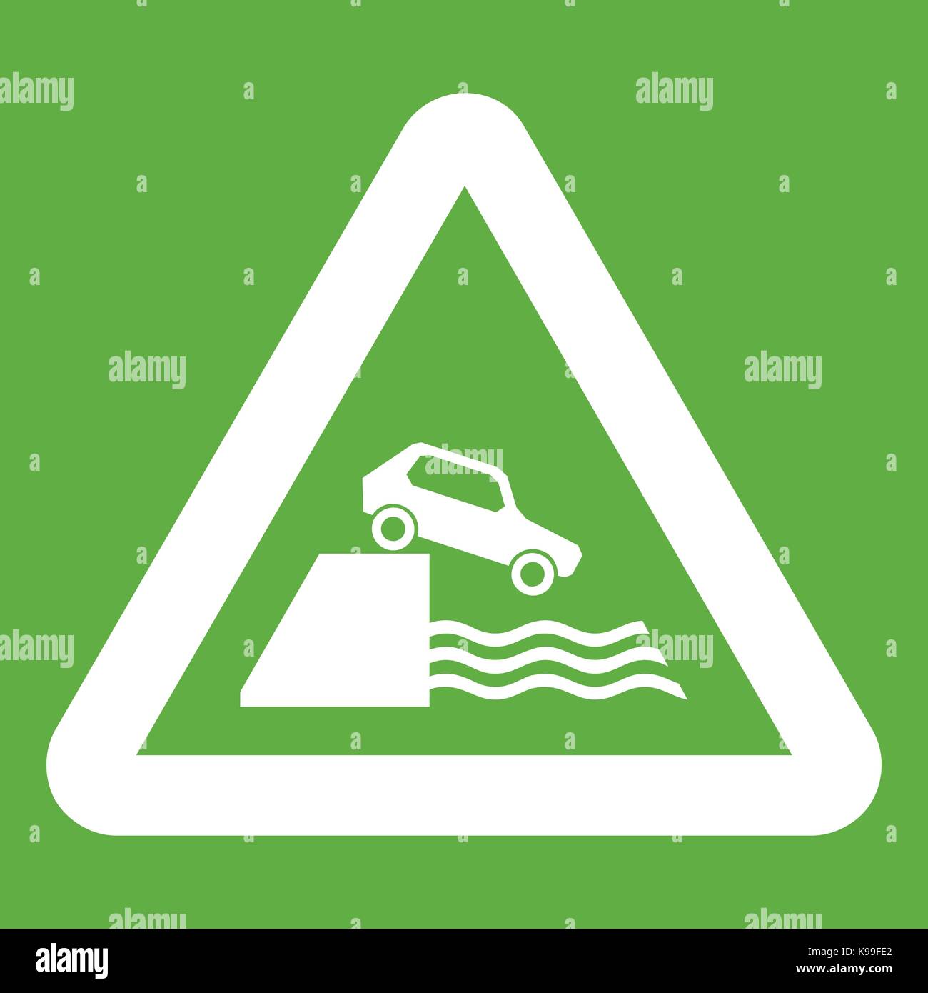 Quayside road sign Stock Vector Images - Alamy