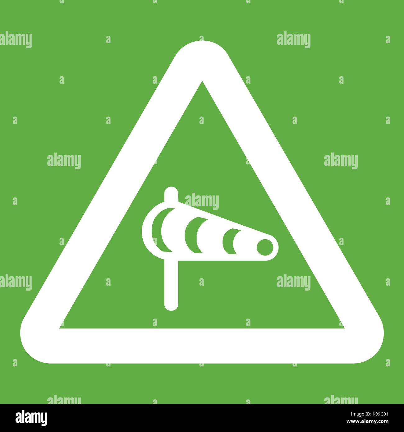 Side wind road sign warning hi-res stock photography and images - Alamy