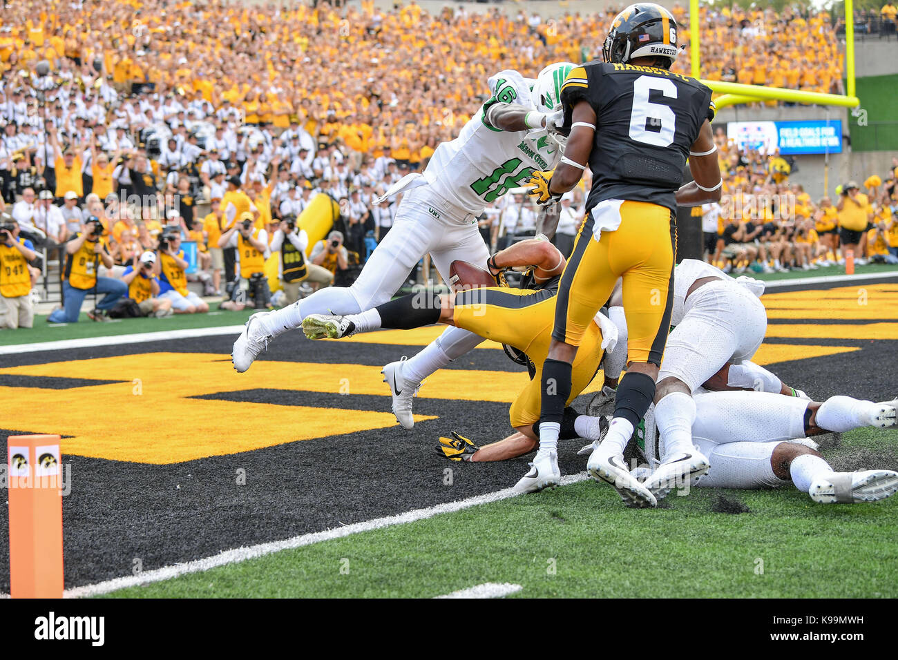 September 16, 2017: .Iowa Hawkeyes wide receiver Nick Easley (84 ...