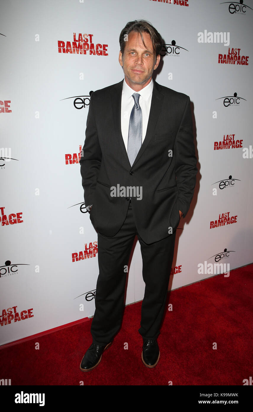 Chris browning los angeles premiere hi-res stock photography and images ...