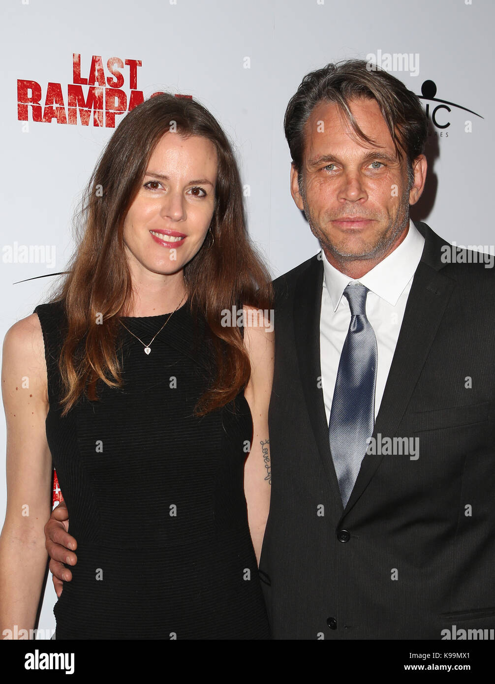 Chris browning los angeles premiere hi-res stock photography and images ...