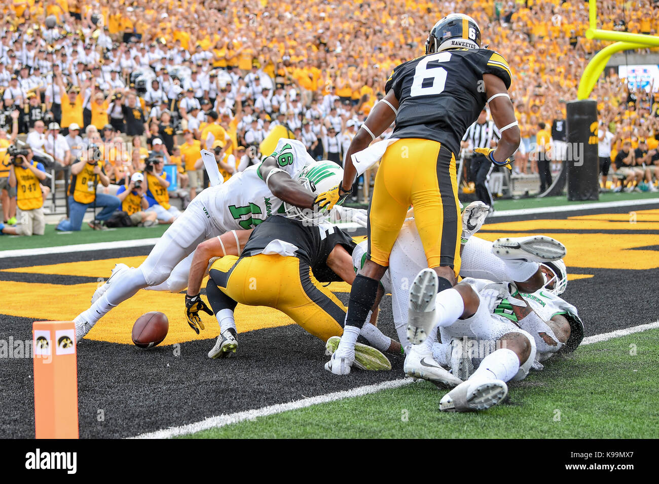 September 16, 2017: .Iowa Hawkeyes wide receiver Nick Easley (84 ...