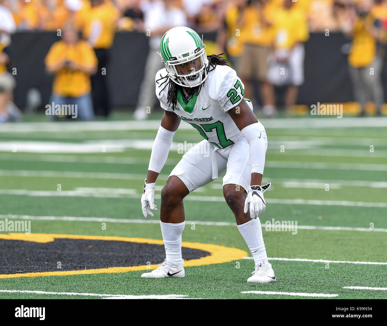September 16, 2017: .North Texas Mean Green defensive back Ashton ...