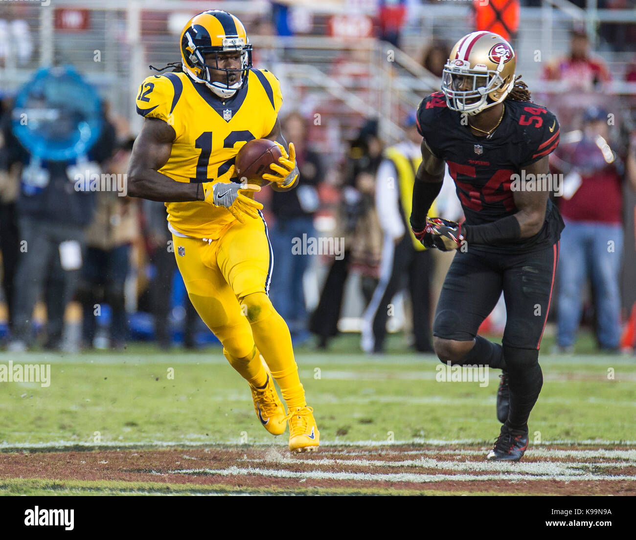Sept 21 2017 - Santa Clara U.S.A CA -Rams wide receiver Sammy Watkins ...