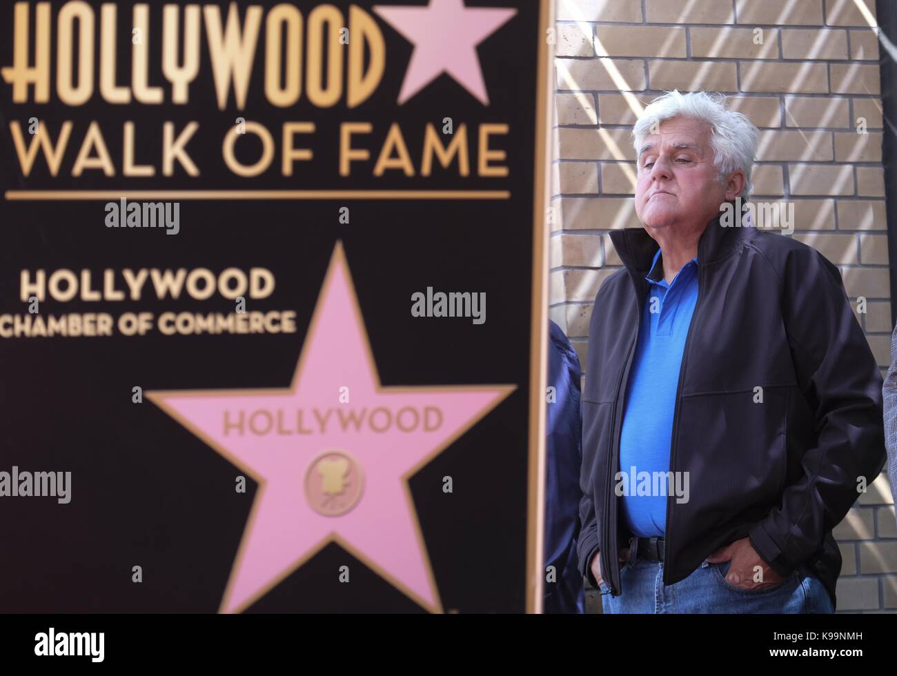 Los Angeles, California, USA. 21st Sep, 2017. Comedian Jay Leno attends ...