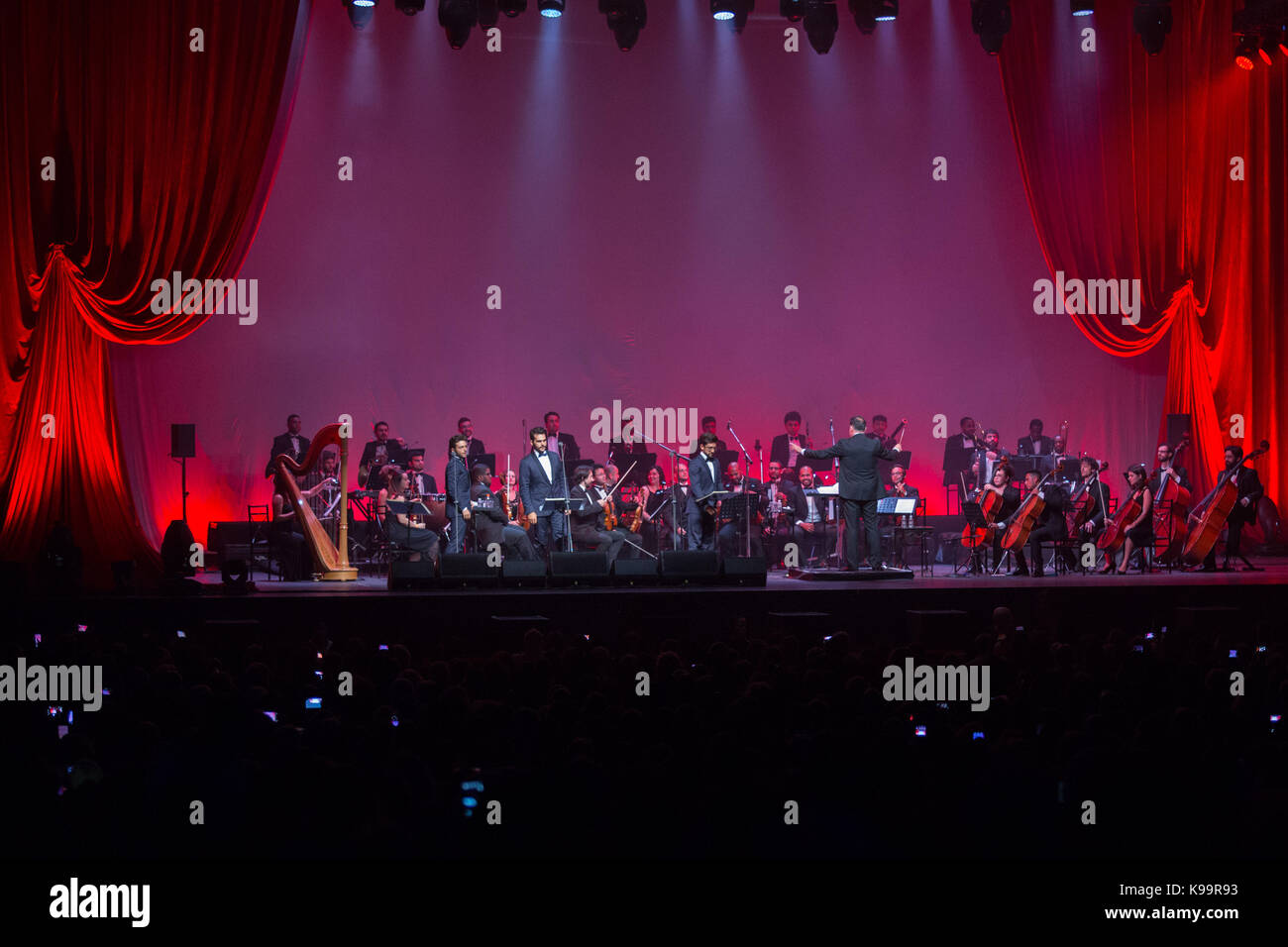 September 21, 2017 - Sao Paulo, Brazil - Concert of the Italian musical ...