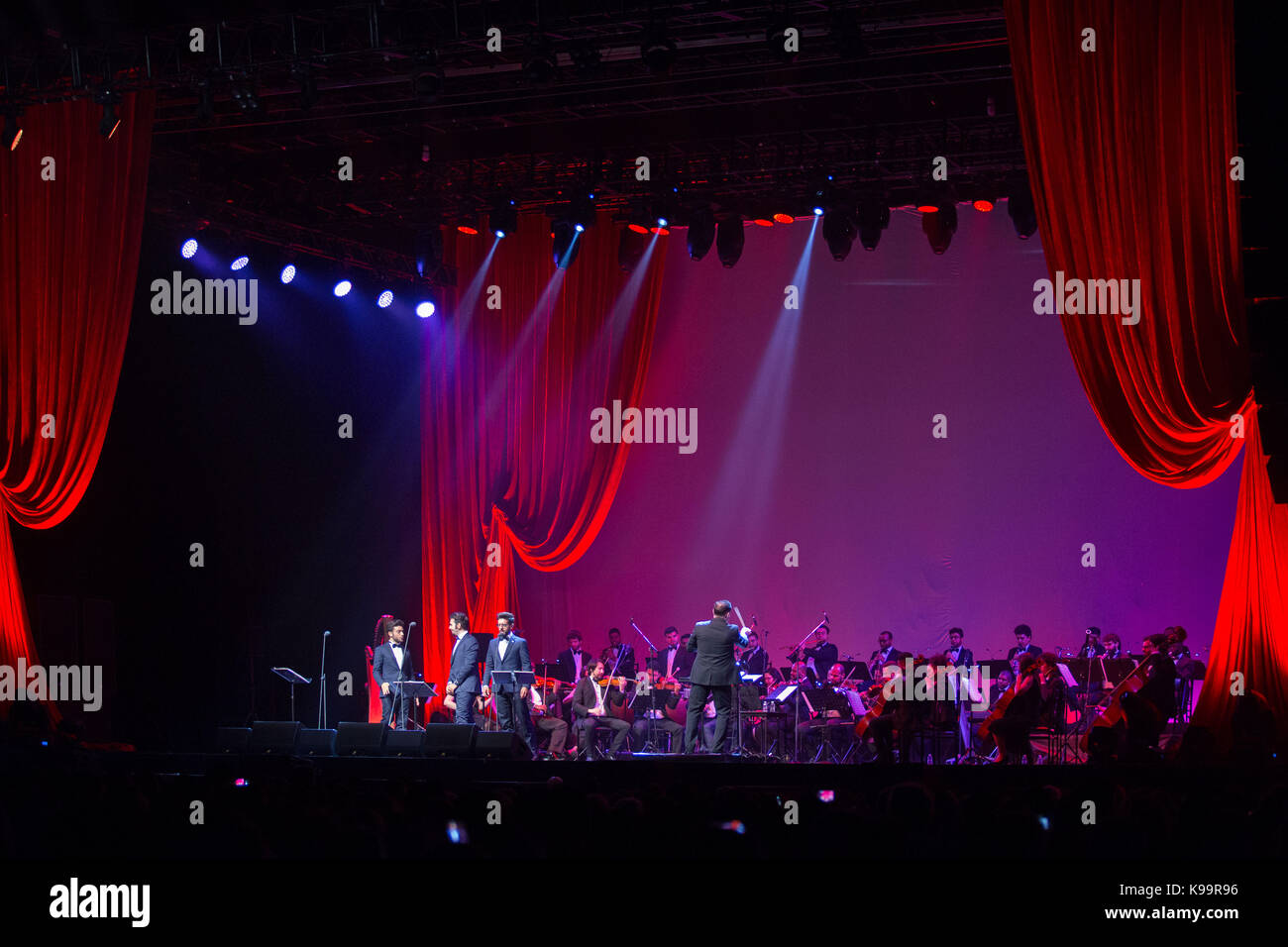 September 21, 2017 - Sao Paulo, Brazil - Concert of the Italian musical ...
