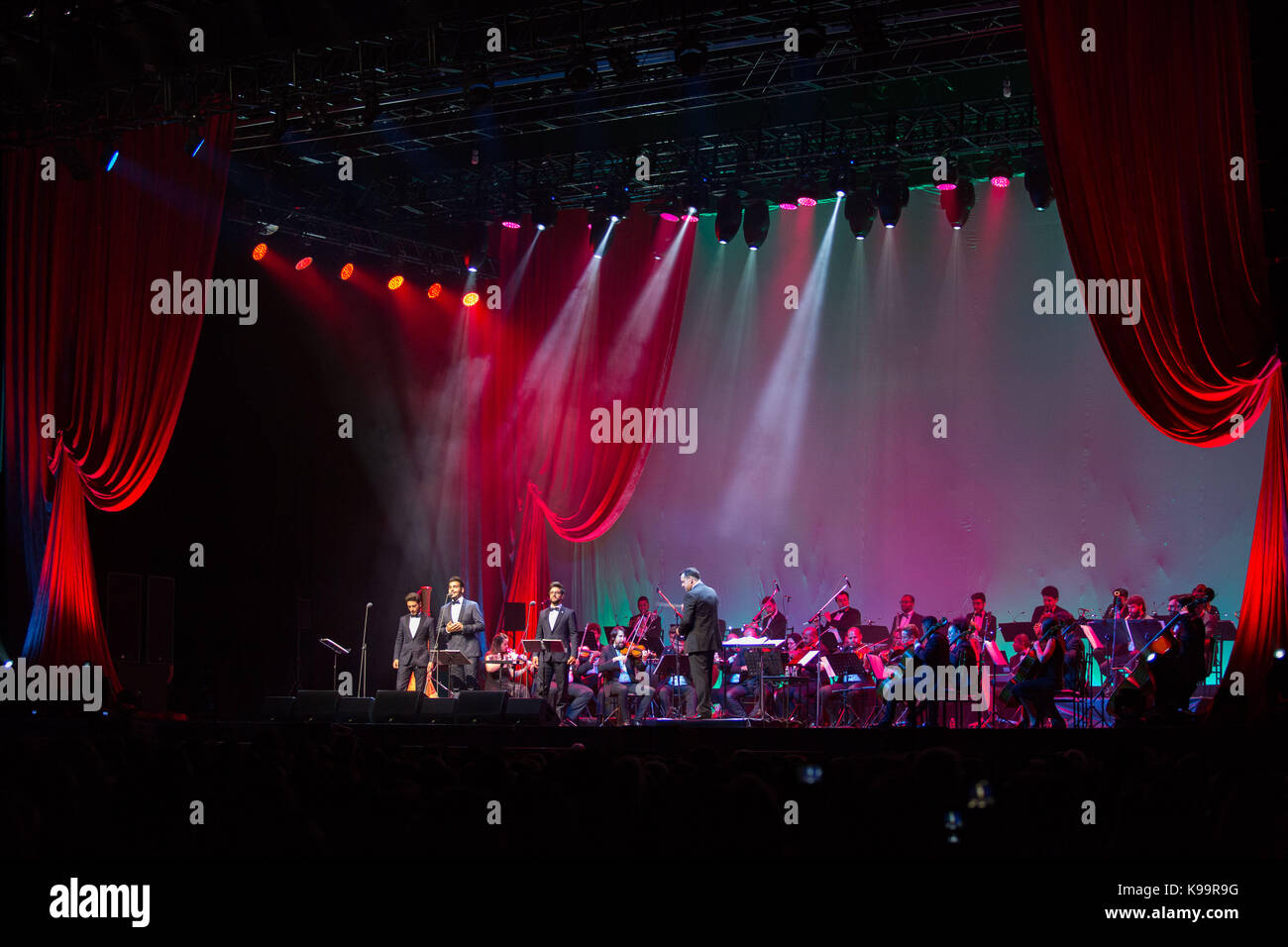 September 21, 2017 - Sao Paulo, Brazil - Concert of the Italian musical ...