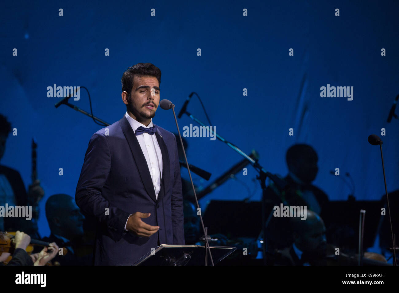 September 21, 2017 - Sao Paulo, Brazil - Concert of the Italian musical ...