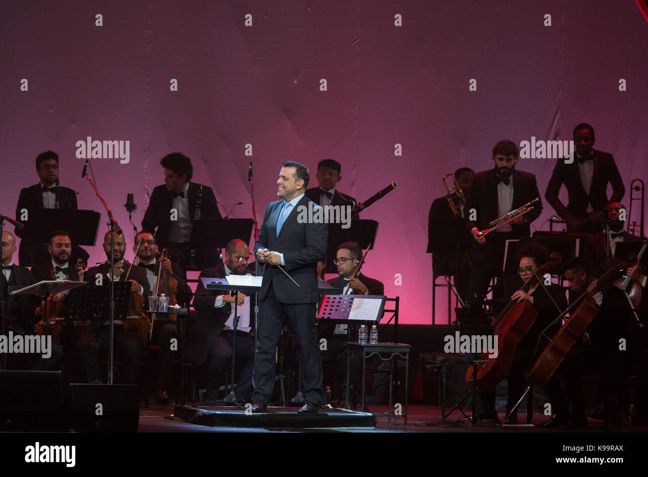 September 21, 2017 - Sao Paulo, Brazil - Concert of the Italian musical ...