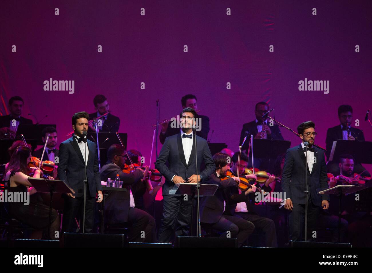 September 21, 2017 - Sao Paulo, Brazil - Concert of the Italian musical ...