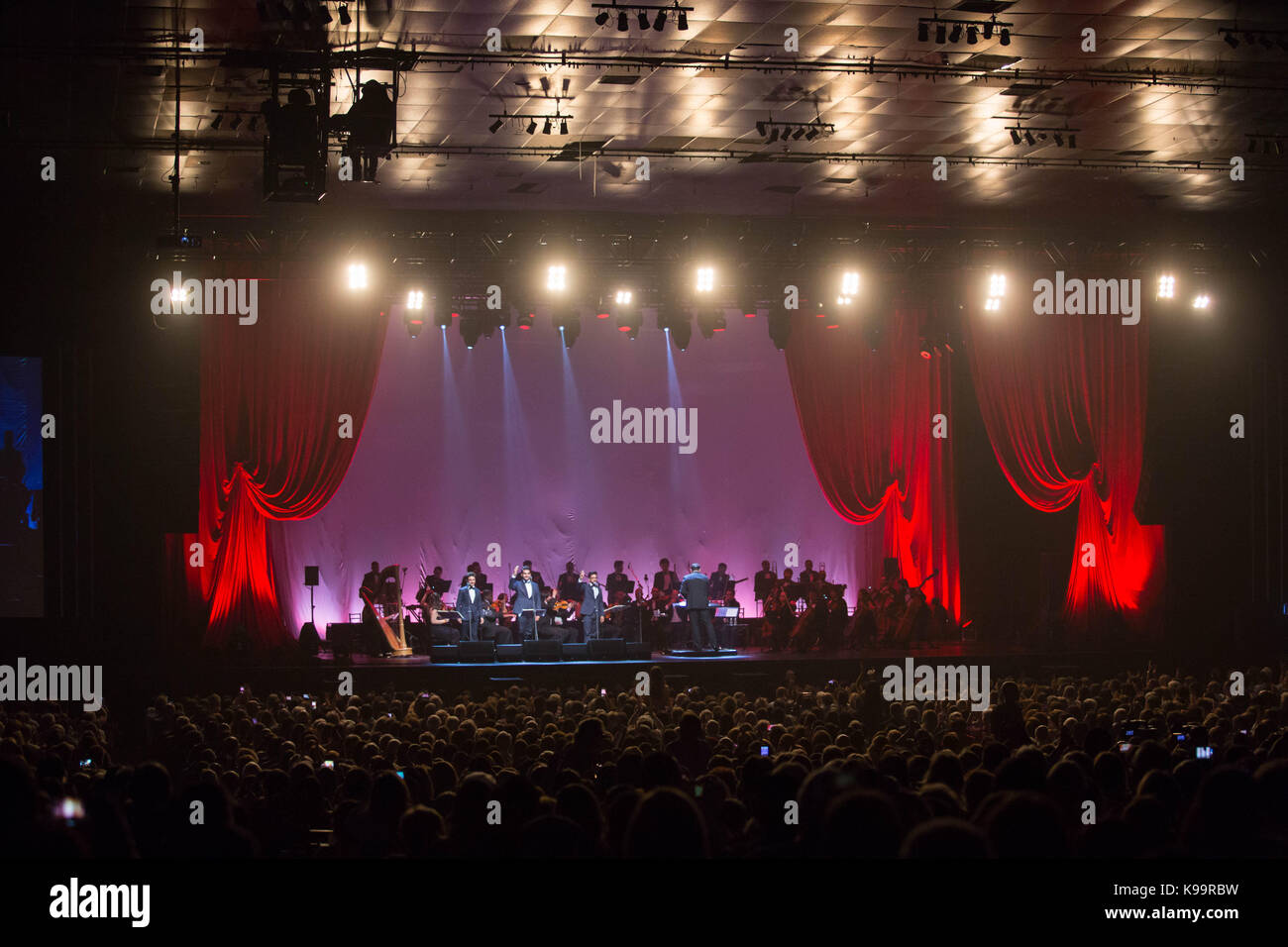 September 21, 2017 - Sao Paulo, Brazil - Concert of the Italian musical ...