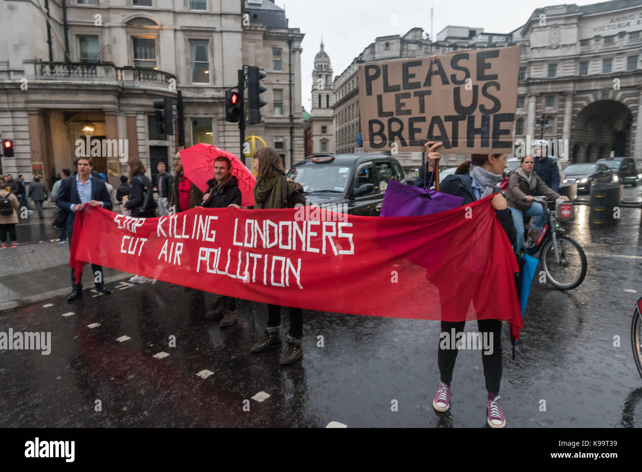 Air pollution protest london hi-res stock photography and images - Alamy