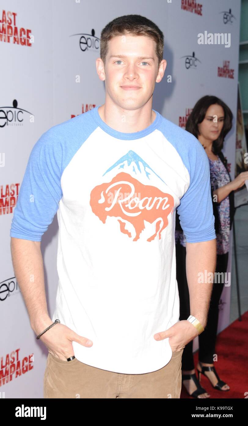 Los Angeles, CA, USA. 21st Sep, 2017. Alex MacNicoll at arrivals for ...