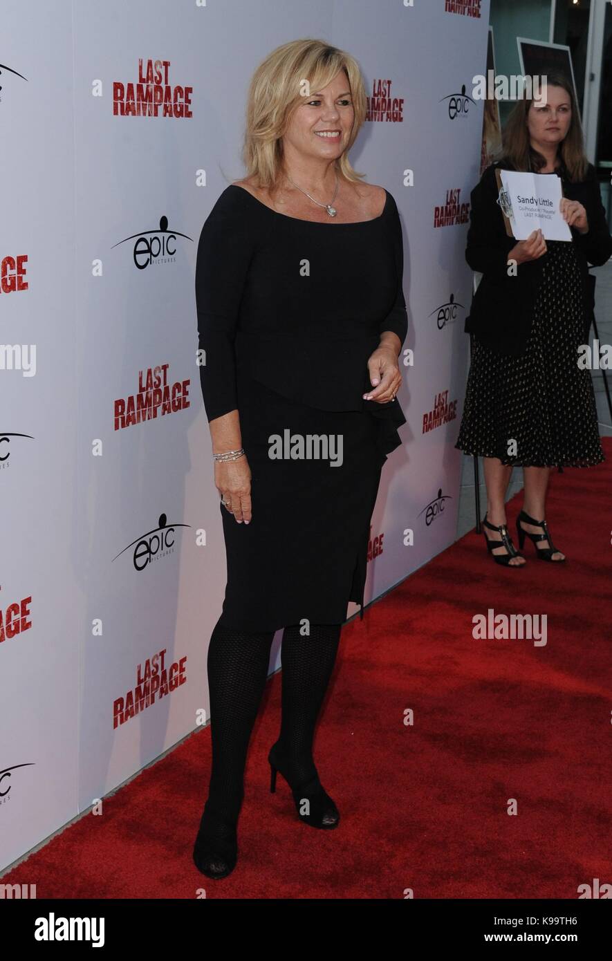Los Angeles, CA, USA. 21st Sep, 2017. Sandy Little at arrivals for LAST ...