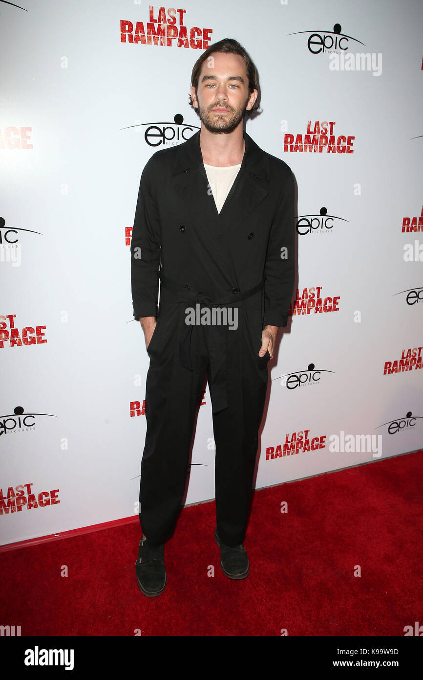 Hollywood, California, USA. 21st Sep, 2017. Casey Thomas Brown. ''Last ...