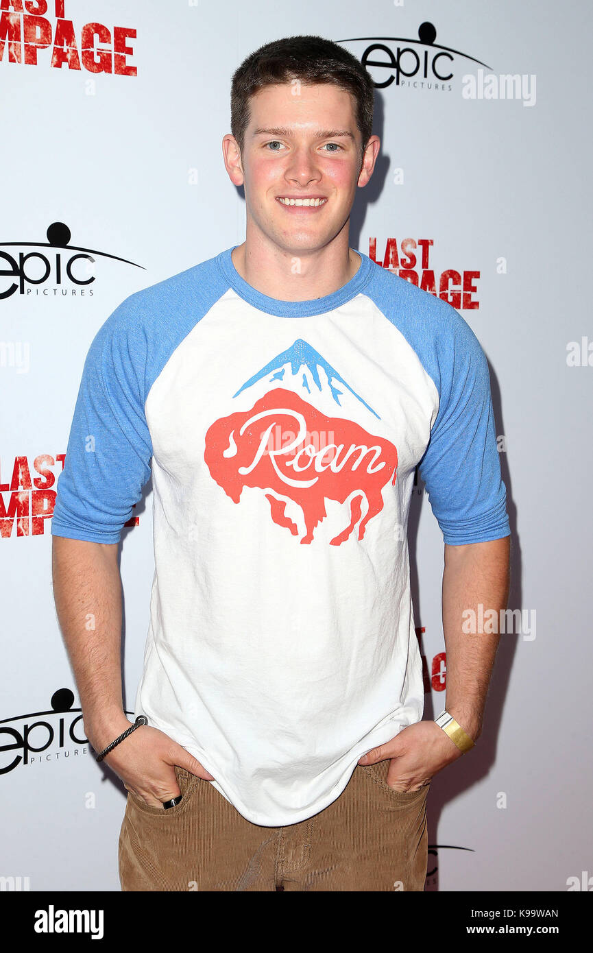Hollywood, California, USA. 21st Sep, 2017. Alex MacNicoll. ''Last ...
