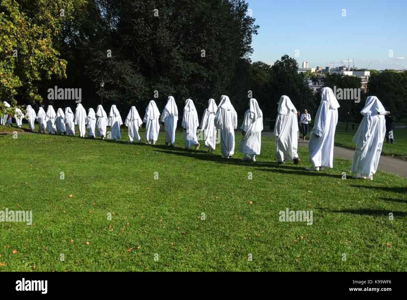 London, UK. 22nd Sep, 2017. The Druid Order celebrates the Autumn ...