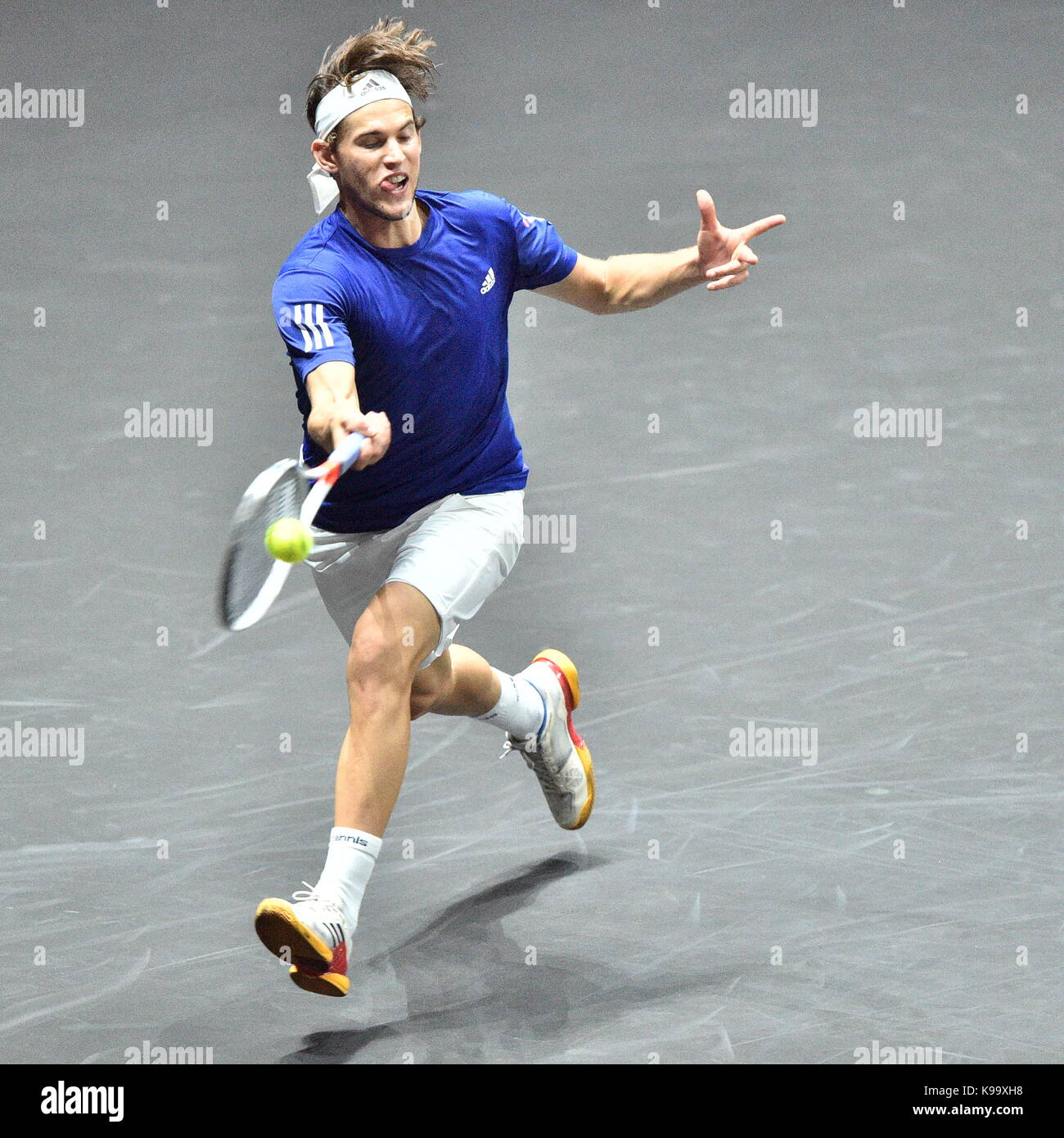 Prague, Czech Republic. 22nd Sep, 2017. Austrian tennis player DOMINIC ...