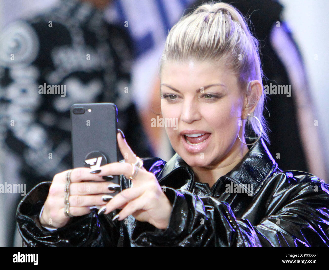 New York, NY, USA. 21st Sep, 2017. Fergie performs on NBC's Today Show ...