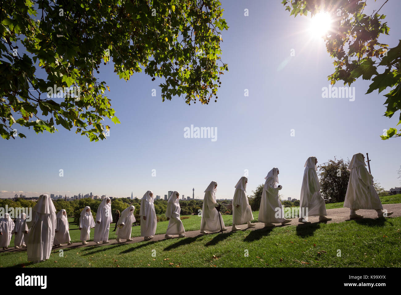 London, UK. 22nd Sept, 2017. British Druid Order celebrate 300 years of ...