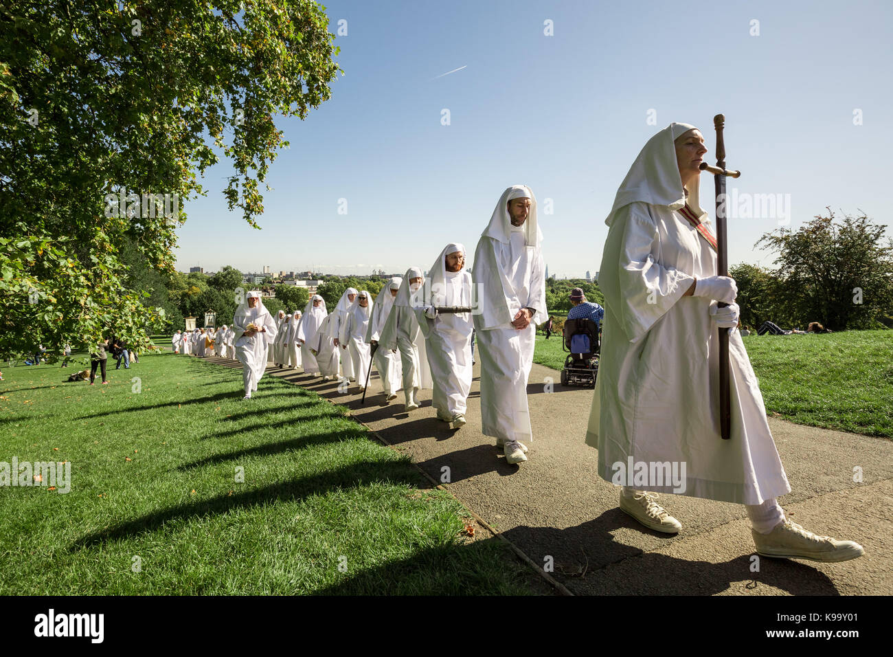 London, UK. 22nd Sept, 2017. British Druid Order celebrate 300 years of ...