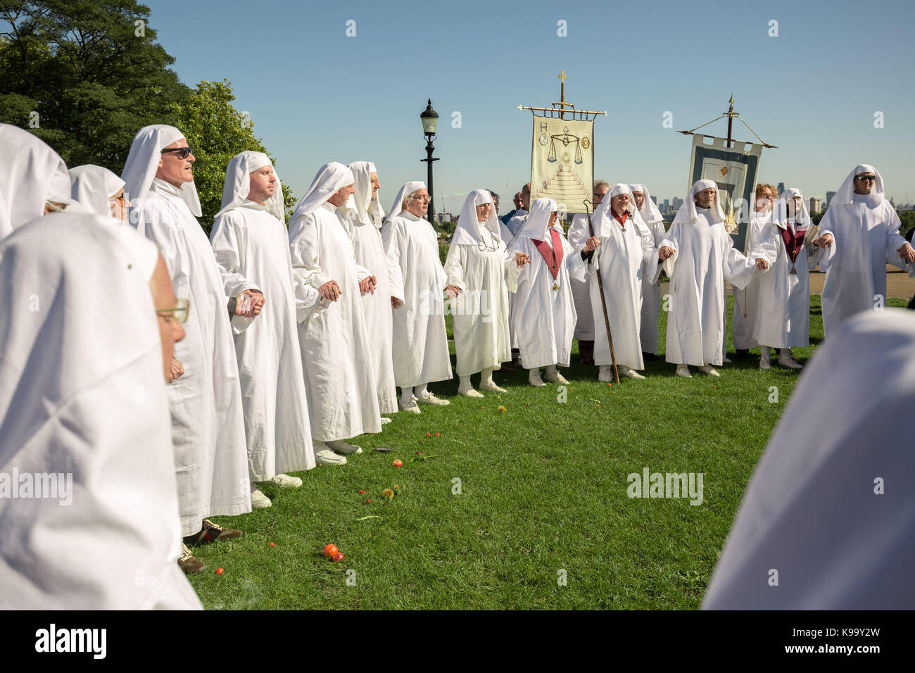 London, UK. 22nd Sept, 2017. British Druid Order celebrate 300 years of ...